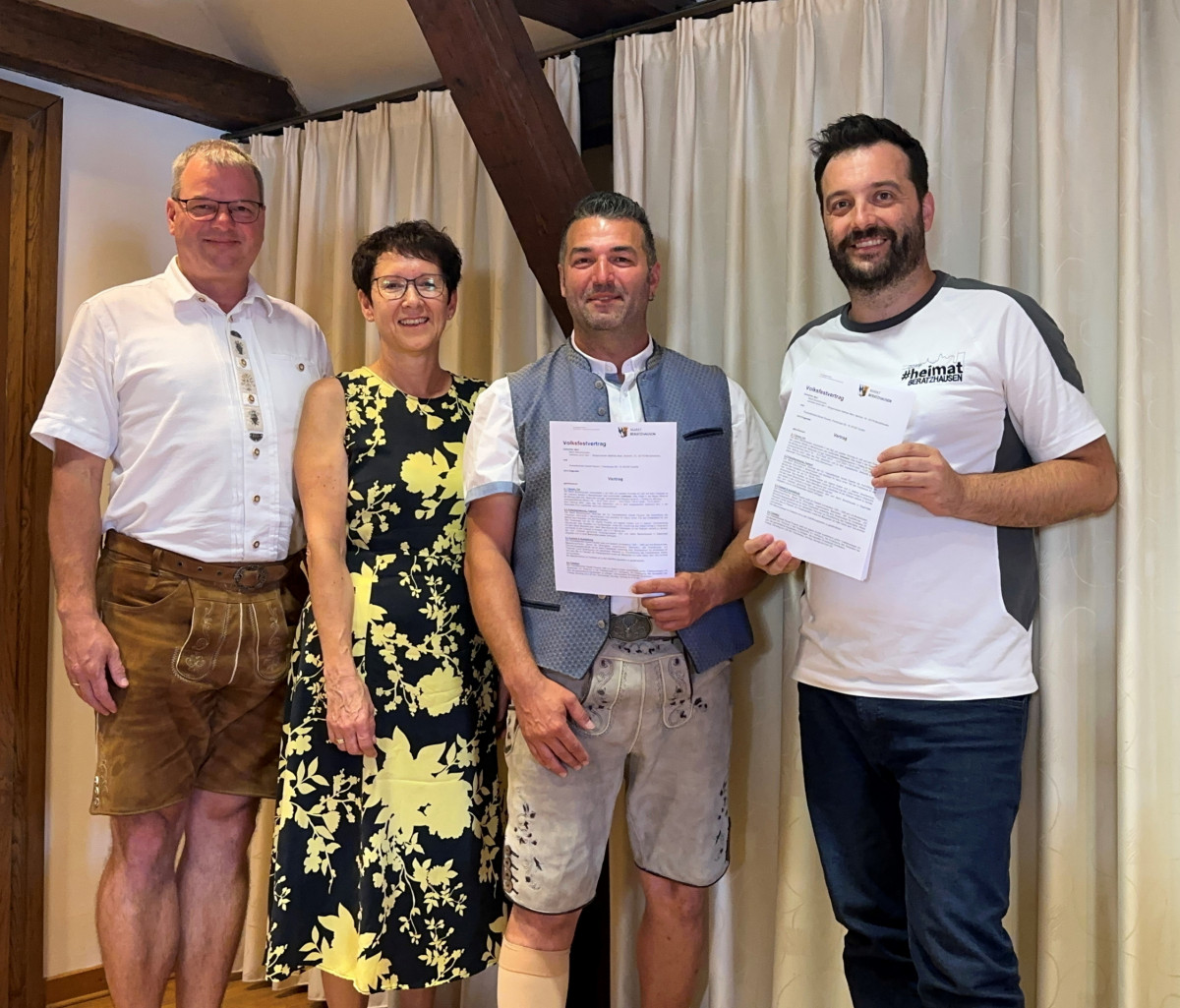 Neuer Volksfestwirt in Beratzhausen – Markt Beratzhausen